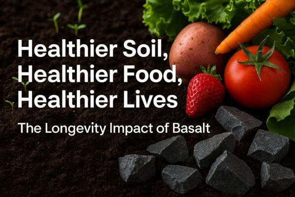 Healthier Soil, Healthier Food: How Basalt Promotes Longevity